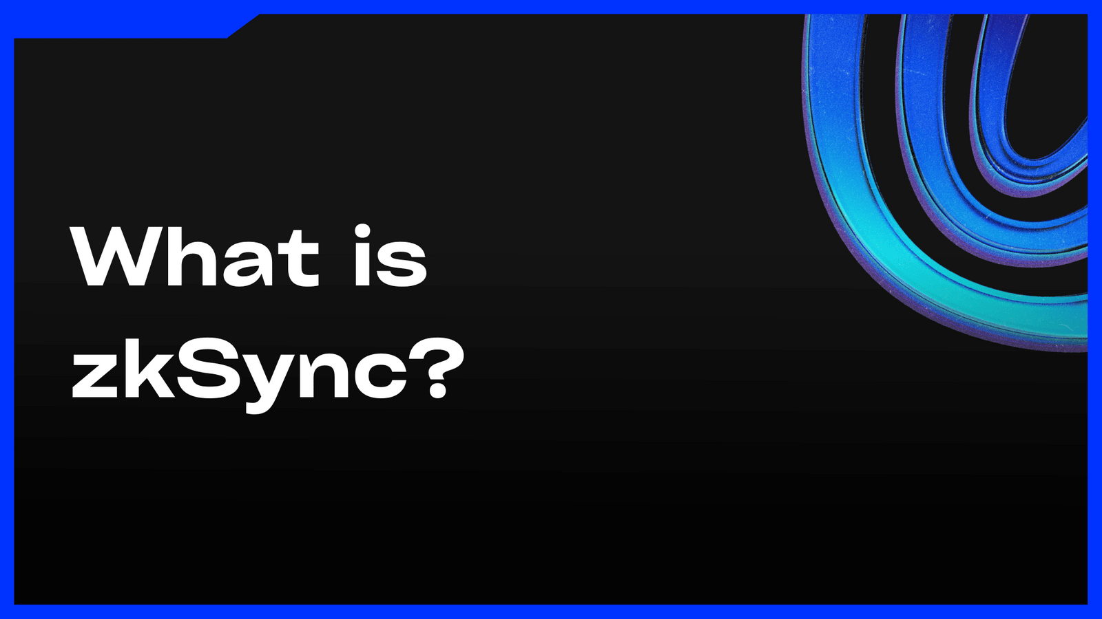 What is zkSync? Ethereum's Scaling Solution | Rally.Fan™